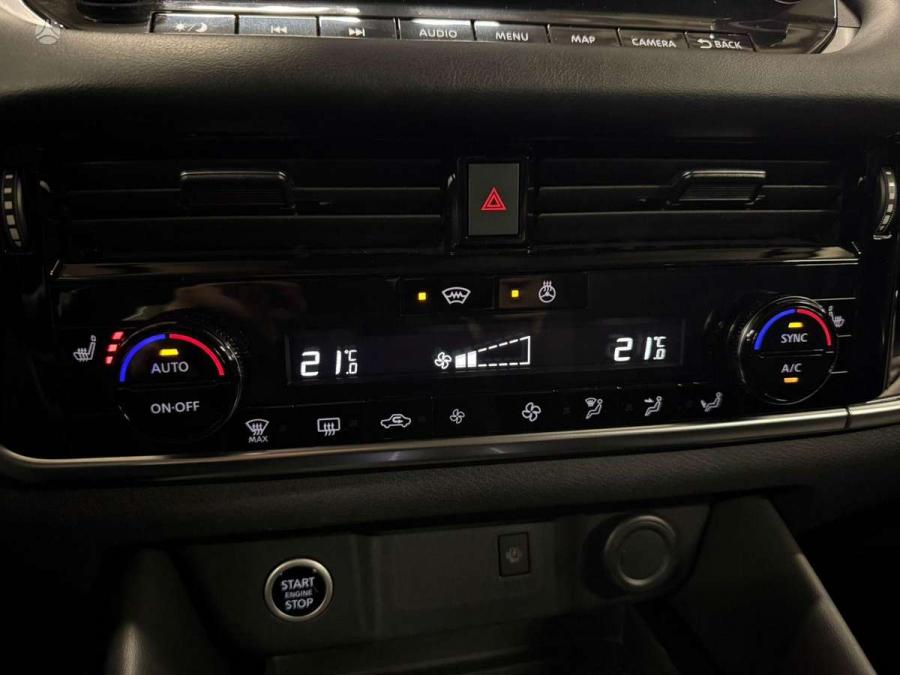 Red Nissan Qashqai 2022 in Vilnius, with an engine capacity of 1.33 L and mileage of 62 thousand km for 21900 €, photo 25 on AUTOMOTO.COM.LV