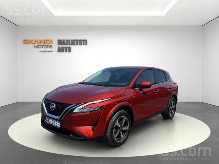 Sarkans Nissan Qashqai 2022 Rīga, ar dzinēja tilpumu 1.30 L un nobraukumu 51 tūkst. km par 19990 €, foto 1 vietnē AUTOMOTO.COM.LV