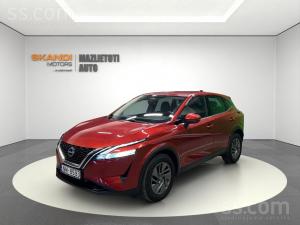 Red Nissan Qashqai 2023 in Riga, with an engine capacity of 1.30 L and mileage of 46 thousand km for 22790 €, photo 1 on AUTOMOTO.COM.LV
