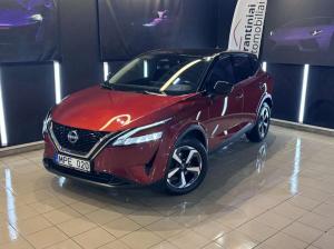 Sarkans Nissan Qashqai 2023 Viļņa, ar dzinēja tilpumu 1.30 L un nobraukumu 73 tūkst. km par 20950 €, foto  vietnē AUTOMOTO.COM.LV