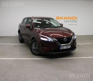 Red Nissan Qashqai 2024 in Riga, with an engine capacity of 1.30 L and mileage of 40 thousand km for 24290 €, photo 3 on AUTOMOTO.COM.LV