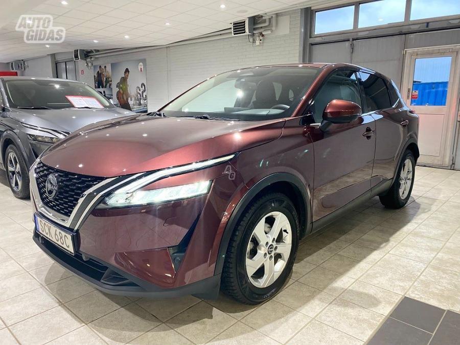 Red Nissan Qashqai 2024 in Kaunas, with an engine capacity of 0.00 L and mileage of 21 thousand km for 36709 €, photo 1 on AUTOMOTO.COM.LV
