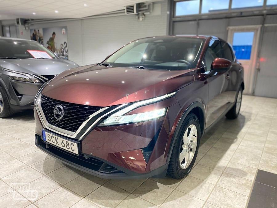 Red Nissan Qashqai 2024 in Kaunas, with an engine capacity of 0.00 L and mileage of 21 thousand km for 36709 €, photo 2 on AUTOMOTO.COM.LV