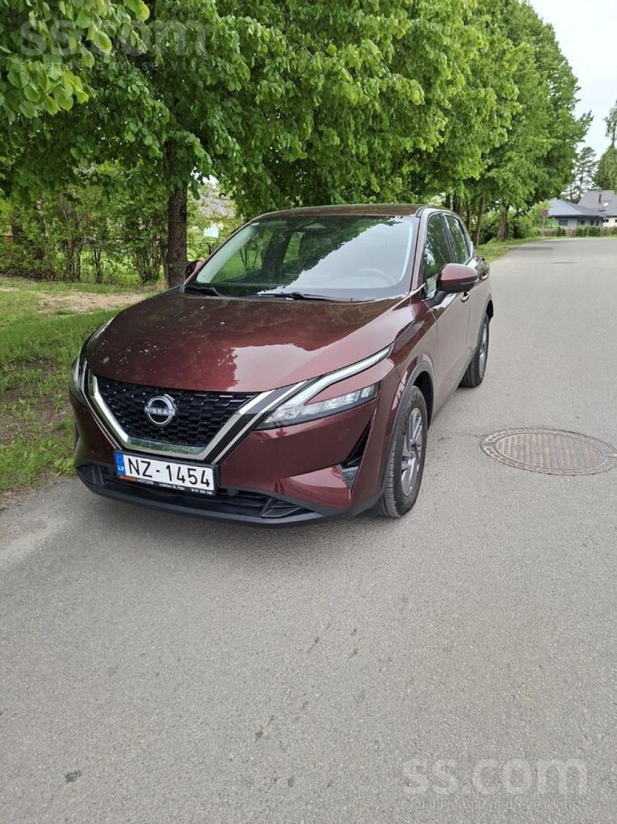 Sarkans Nissan Qashqai 2024 Rīga, ar dzinēja tilpumu 1.30 L un nobraukumu 42 tūkst. km par 23550 €, foto 1 vietnē AUTOMOTO.COM.LV