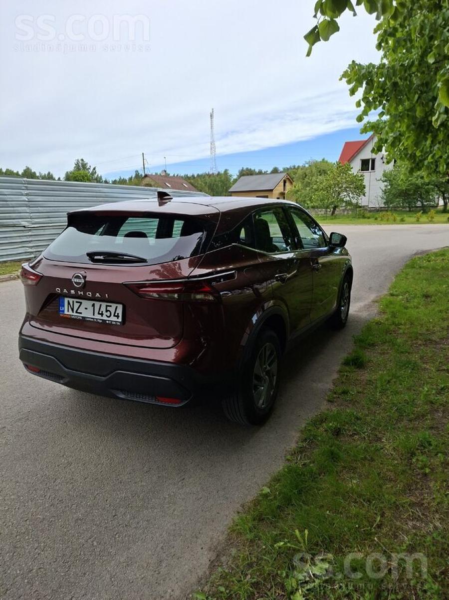 Sarkans Nissan Qashqai 2024 Rīga, ar dzinēja tilpumu 1.30 L un nobraukumu 42 tūkst. km par 23550 €, foto 4 vietnē AUTOMOTO.COM.LV