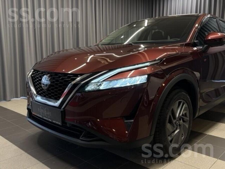 Red Nissan Qashqai 2024 in Riga, with an engine capacity of 1.30 L and mileage of 35 thousand km for 19950 €, photo 10 on AUTOMOTO.COM.LV