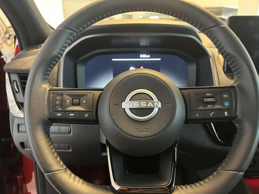 Sarkans Nissan Qashqai 2024 Šauļi, ar dzinēja tilpumu 1.50 L un nobraukumu 17 tūkst. km par 30200 €, foto 16 vietnē AUTOMOTO.COM.LV