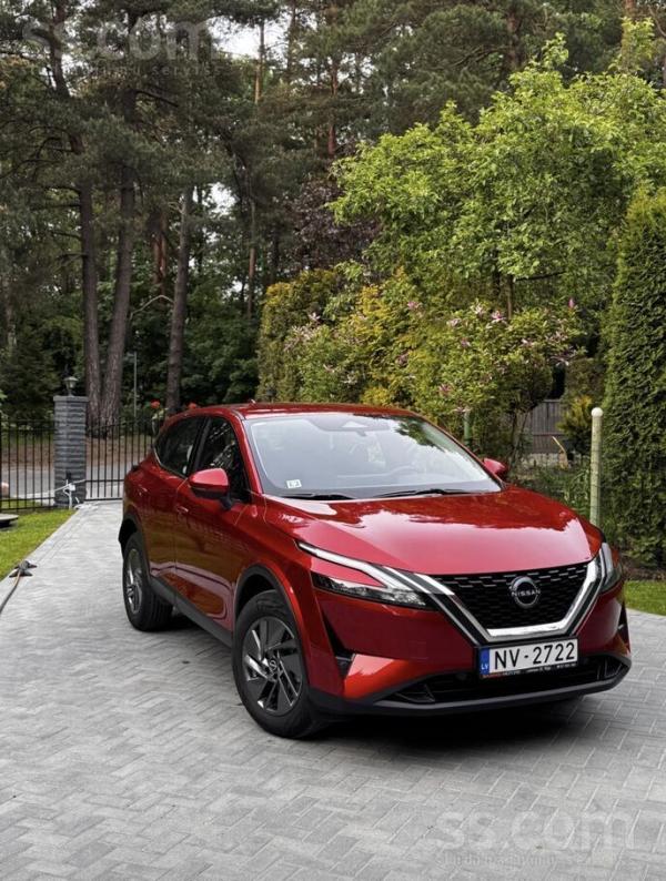 Nissan Qashqai 2024 Rīga vietnē Sarkans Nissan Qashqai 2024 Rīga, ar dzinēja tilpumu 1.30 L un nobraukumu 32 tūkst. km par 23500 €, foto 3 vietnē AUTOMOTO.COM.LV