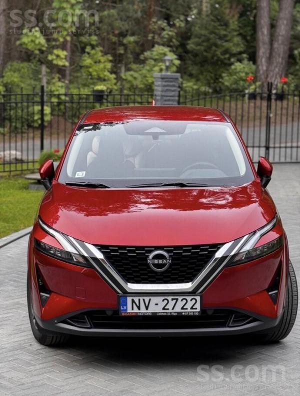 Nissan Qashqai 2024 Rīga vietnē Sarkans Nissan Qashqai 2024 Rīga, ar dzinēja tilpumu 1.30 L un nobraukumu 32 tūkst. km par 23500 €, foto 5 vietnē AUTOMOTO.COM.LV