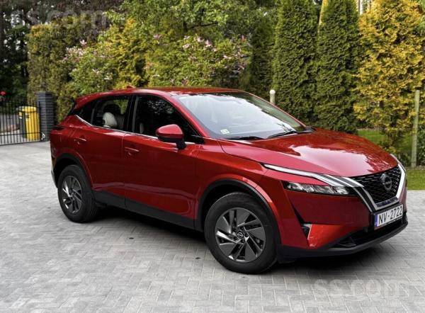 Nissan Qashqai 2024 Rīga vietnē Sarkans Nissan Qashqai 2024 Rīga, ar dzinēja tilpumu 1.30 L un nobraukumu 32 tūkst. km par 23500 €, foto 8 vietnē AUTOMOTO.COM.LV