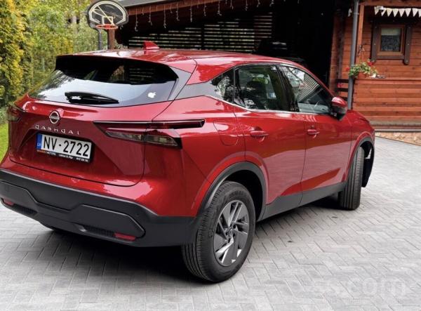 Nissan Qashqai 2024 Rīga vietnē Sarkans Nissan Qashqai 2024 Rīga, ar dzinēja tilpumu 1.30 L un nobraukumu 32 tūkst. km par 23500 €, foto 10 vietnē AUTOMOTO.COM.LV