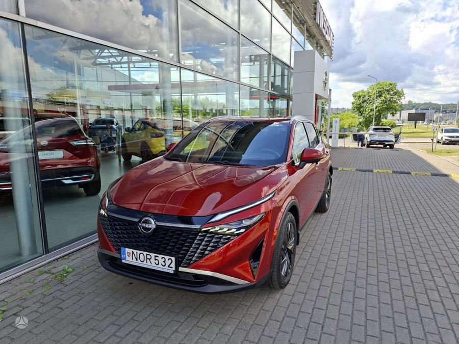 Sarkans Nissan Qashqai 2025 Viļņa, ar dzinēja tilpumu 1.33 L un nobraukumu 16 tūkst. km par 31900 €, foto 9 vietnē AUTOMOTO.COM.LV
