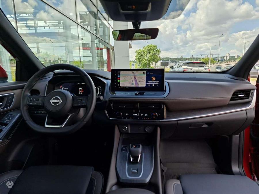 Sarkans Nissan Qashqai 2025 Viļņa, ar dzinēja tilpumu 1.33 L un nobraukumu 16 tūkst. km par 31900 €, foto 11 vietnē AUTOMOTO.COM.LV