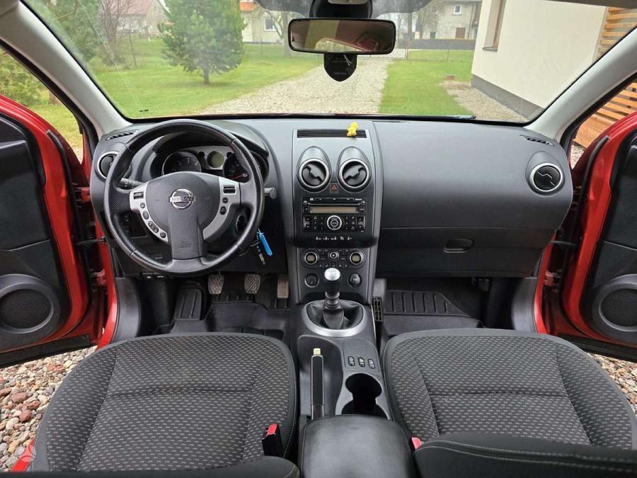 Sarkans Nissan Qashqai 2008 Klaipėda, ar dzinēja tilpumu 1.50 L un nobraukumu 318 tūkst. km par 3850 €, foto 9 vietnē AUTOMOTO.COM.LV