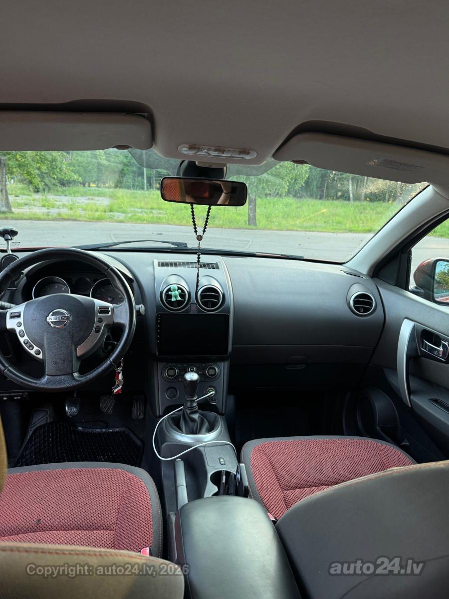 Sarkans Nissan Qashqai 2009 Rīga, ar dzinēja tilpumu 1.50 L un nobraukumu 304 tūkst. km par 3450 €, foto 10 vietnē AUTOMOTO.COM.LV
