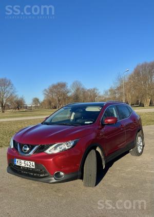 Sarkans Nissan Qashqai 2015 Rīga, ar dzinēja tilpumu 1.50 L un nobraukumu 153 tūkst. km par 8500 €, foto 3 vietnē AUTOMOTO.COM.LV