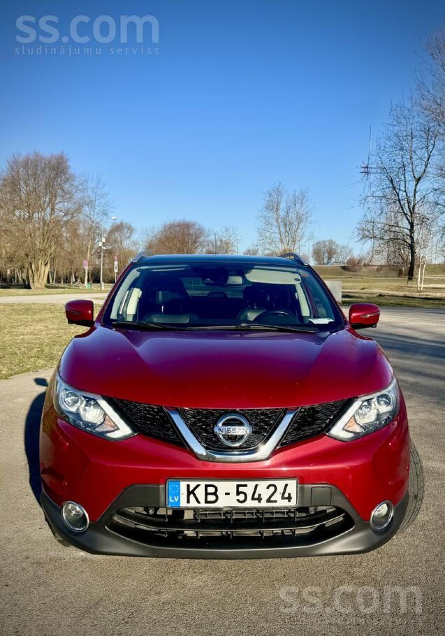 Sarkans Nissan Qashqai 2015 Rīga, ar dzinēja tilpumu 1.50 L un nobraukumu 153 tūkst. km par 8500 €, foto 4 vietnē AUTOMOTO.COM.LV