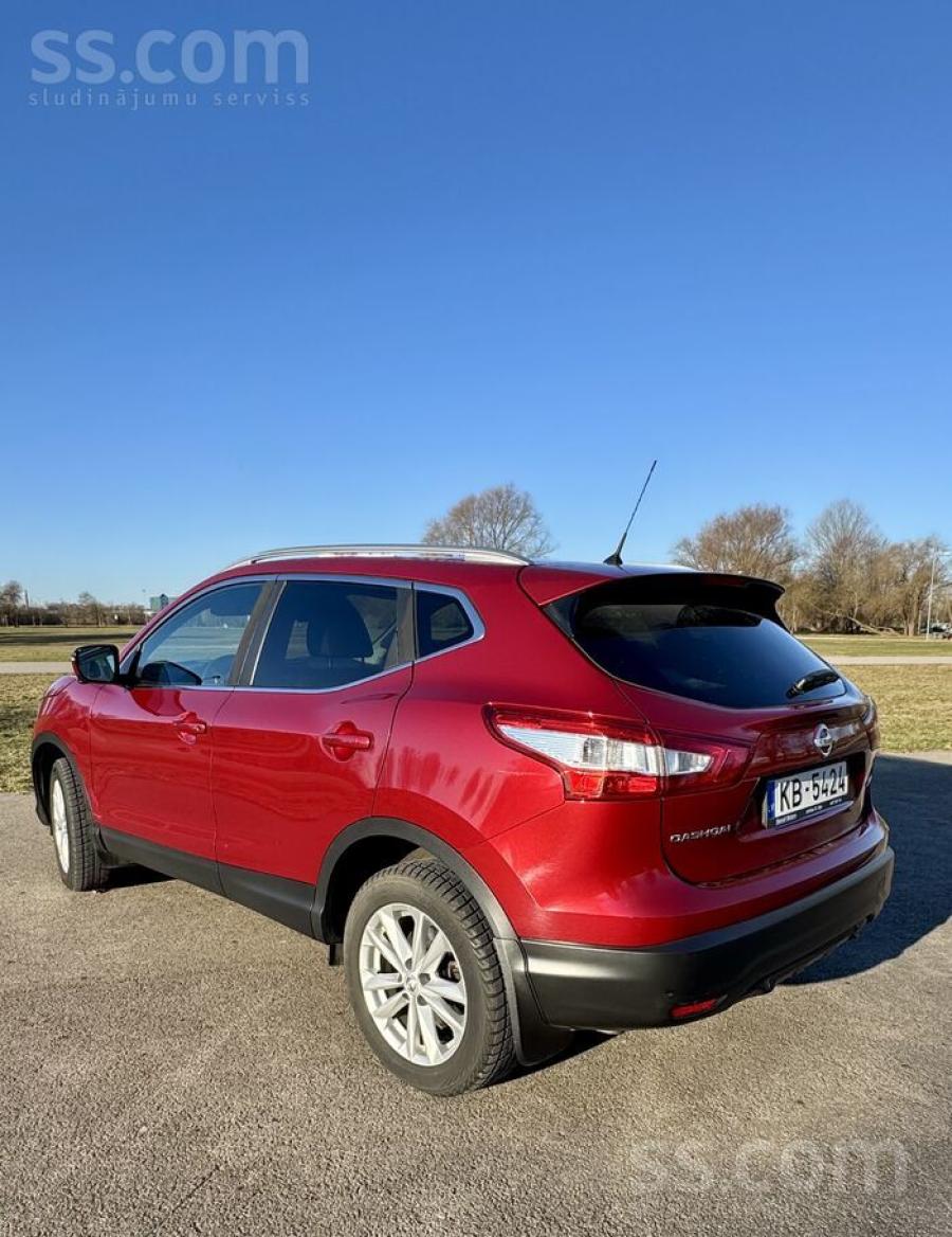 Sarkans Nissan Qashqai 2015 Rīga, ar dzinēja tilpumu 1.50 L un nobraukumu 153 tūkst. km par 8500 €, foto 7 vietnē AUTOMOTO.COM.LV