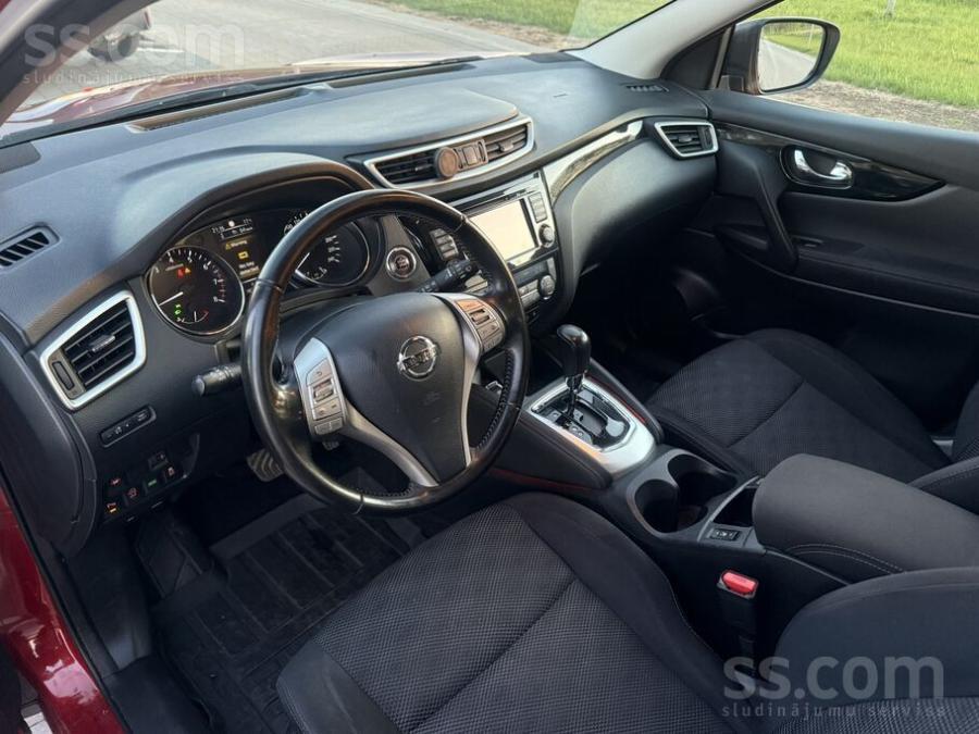Sarkans Nissan Qashqai 2016 Rīga, ar dzinēja tilpumu 1.20 L un nobraukumu 108 tūkst. km par 8900 €, foto 12 vietnē AUTOMOTO.COM.LV