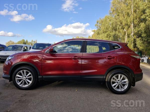 Sarkans Nissan Qashqai 2016 Rīga, ar dzinēja tilpumu 1.20 L un nobraukumu 0 tūkst. km par 7350 €, foto 5 vietnē AUTOMOTO.COM.LV