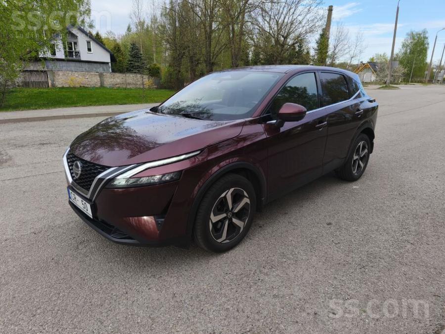 Sarkans Nissan Qashqai 2022 Rīga, ar dzinēja tilpumu 1.30 L un nobraukumu 52 tūkst. km par 21500 €, foto 3 vietnē AUTOMOTO.COM.LV
