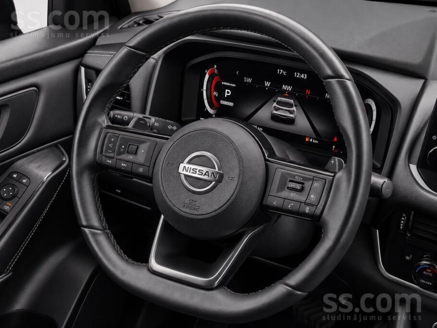 Red Nissan Qashqai 2022 in Riga, with an engine capacity of 1.30 L and mileage of 61 thousand km for 21980 €, photo 12 on AUTOMOTO.COM.LV