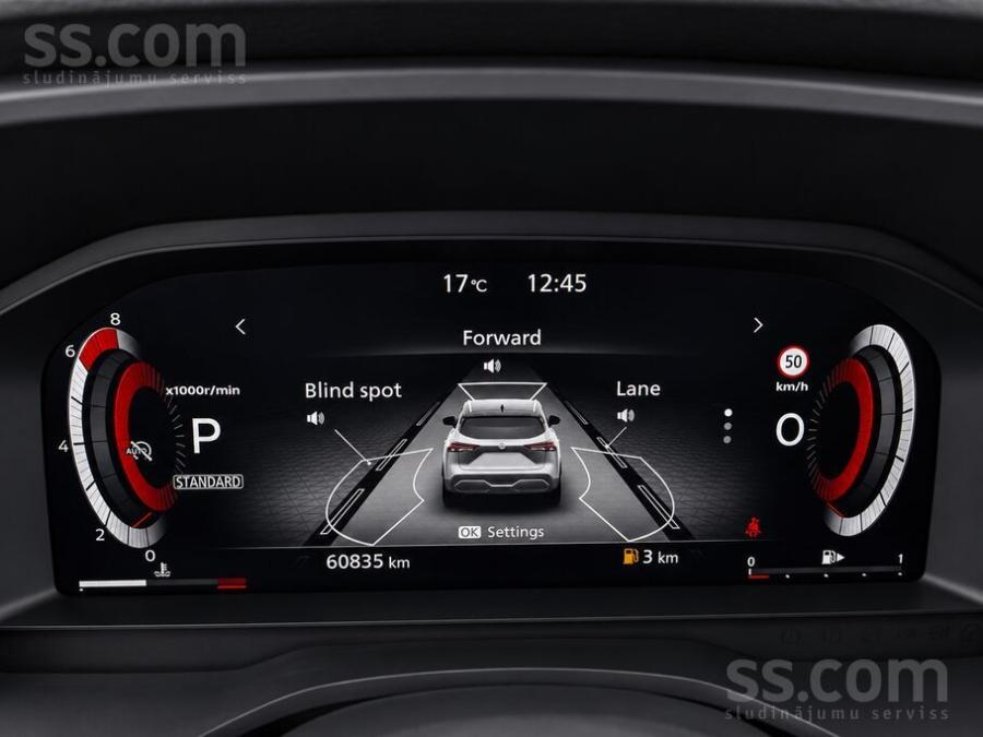 Red Nissan Qashqai 2022 in Riga, with an engine capacity of 1.30 L and mileage of 61 thousand km for 21980 €, photo 13 on AUTOMOTO.COM.LV