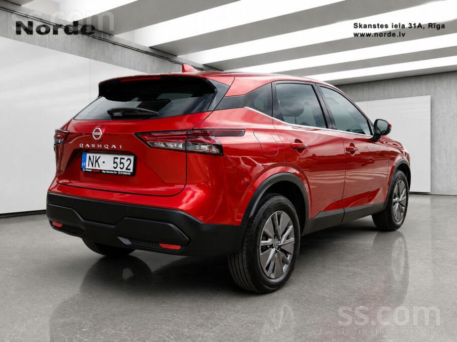 Sarkans Nissan Qashqai 2023 Rīga, ar dzinēja tilpumu 1.30 L un nobraukumu 121 tūkst. km par 14590 €, foto 4 vietnē AUTOMOTO.COM.LV