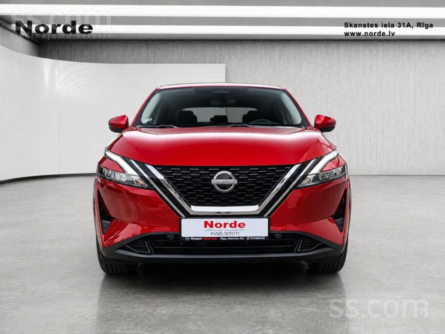 Sarkans Nissan Qashqai 2023 Rīga, ar dzinēja tilpumu 1.30 L un nobraukumu 121 tūkst. km par 14590 €, foto 6 vietnē AUTOMOTO.COM.LV