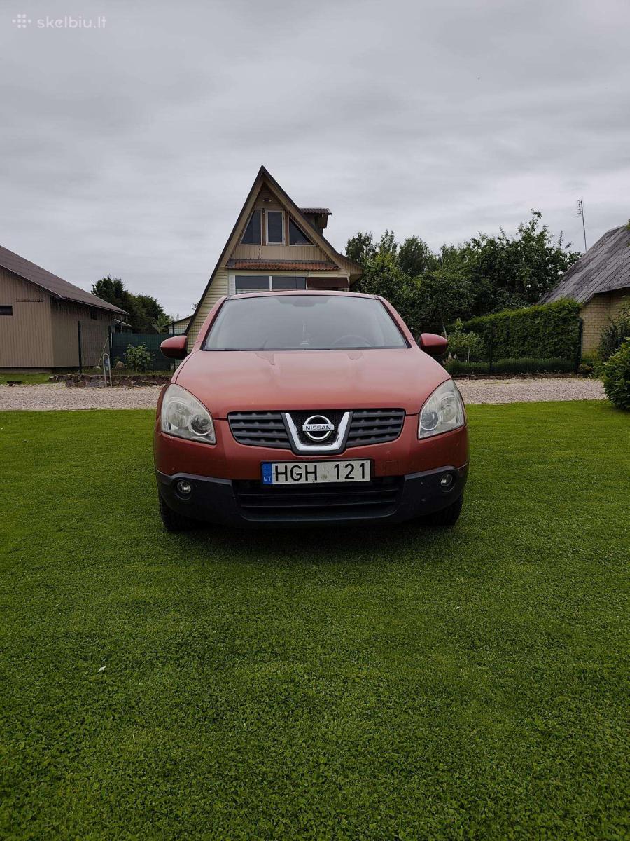 Sarkans Nissan Qashqai 2009 Utena, ar dzinēja tilpumu 2.00 L un nobraukumu 301 tūkst. km par 3500 €, foto 1 vietnē AUTOMOTO.COM.LV
