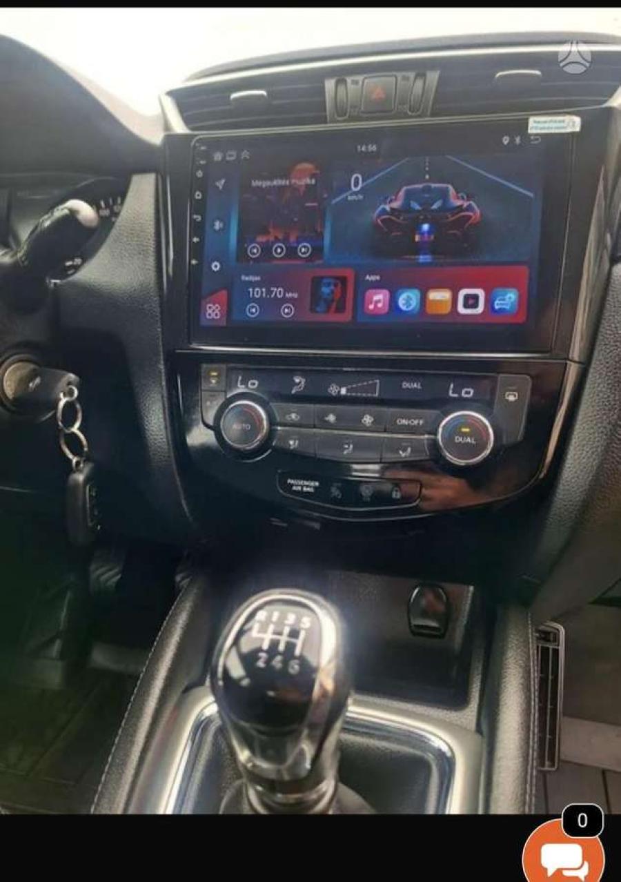 Red Nissan Qashqai 2014 in Radviliskis, with an engine capacity of 1.50 L and mileage of 259 thousand km for 7650 €, photo 19 on AUTOMOTO.COM.LV