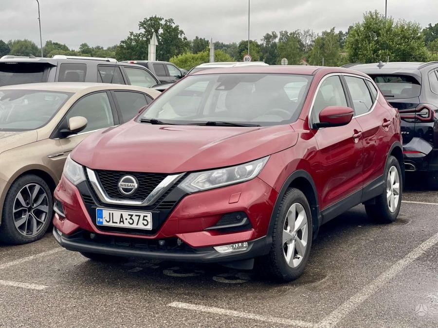 Sarkans Nissan Qashqai 2019 Viļņa, ar dzinēja tilpumu 1.33 L un nobraukumu 143 tūkst. km par 6800 €, foto 1 vietnē AUTOMOTO.COM.LV