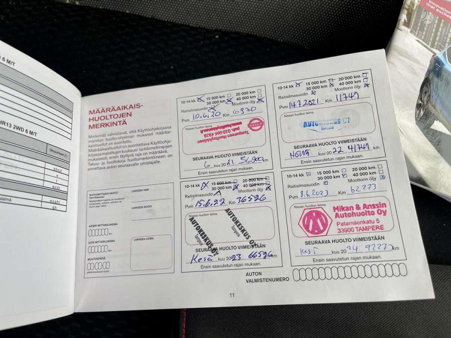 Sarkans Nissan Qashqai 2019 Viļņa, ar dzinēja tilpumu 1.33 L un nobraukumu 143 tūkst. km par 6800 €, foto 19 vietnē AUTOMOTO.COM.LV
