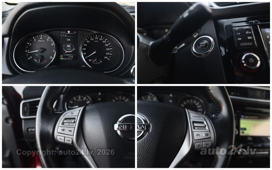 Sarkans Nissan Qashqai 2015 Tallina, ar dzinēja tilpumu 1.20 L un nobraukumu 202 tūkst. km par 8999 €, foto 18 vietnē AUTOMOTO.COM.LV