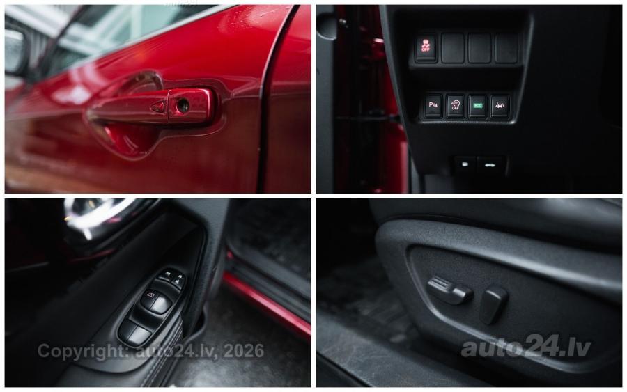 Red Nissan Qashqai 2015 in Tallinn, with an engine capacity of 1.20 L and mileage of 143 thousand km for 8499 €, photo 14 on AUTOMOTO.COM.LV