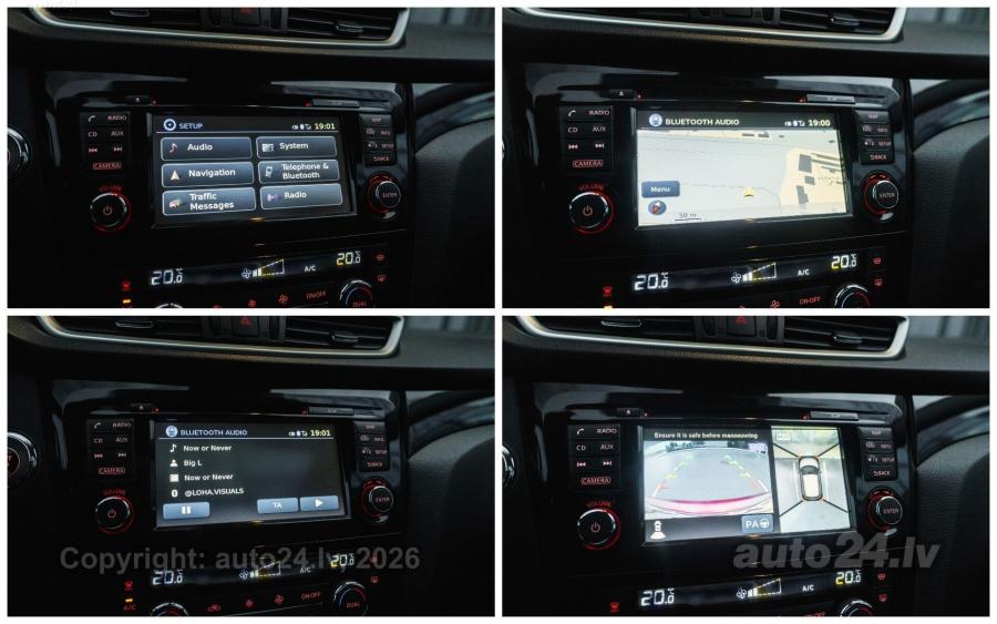 Red Nissan Qashqai 2015 in Tallinn, with an engine capacity of 1.20 L and mileage of 143 thousand km for 8499 €, photo 16 on AUTOMOTO.COM.LV