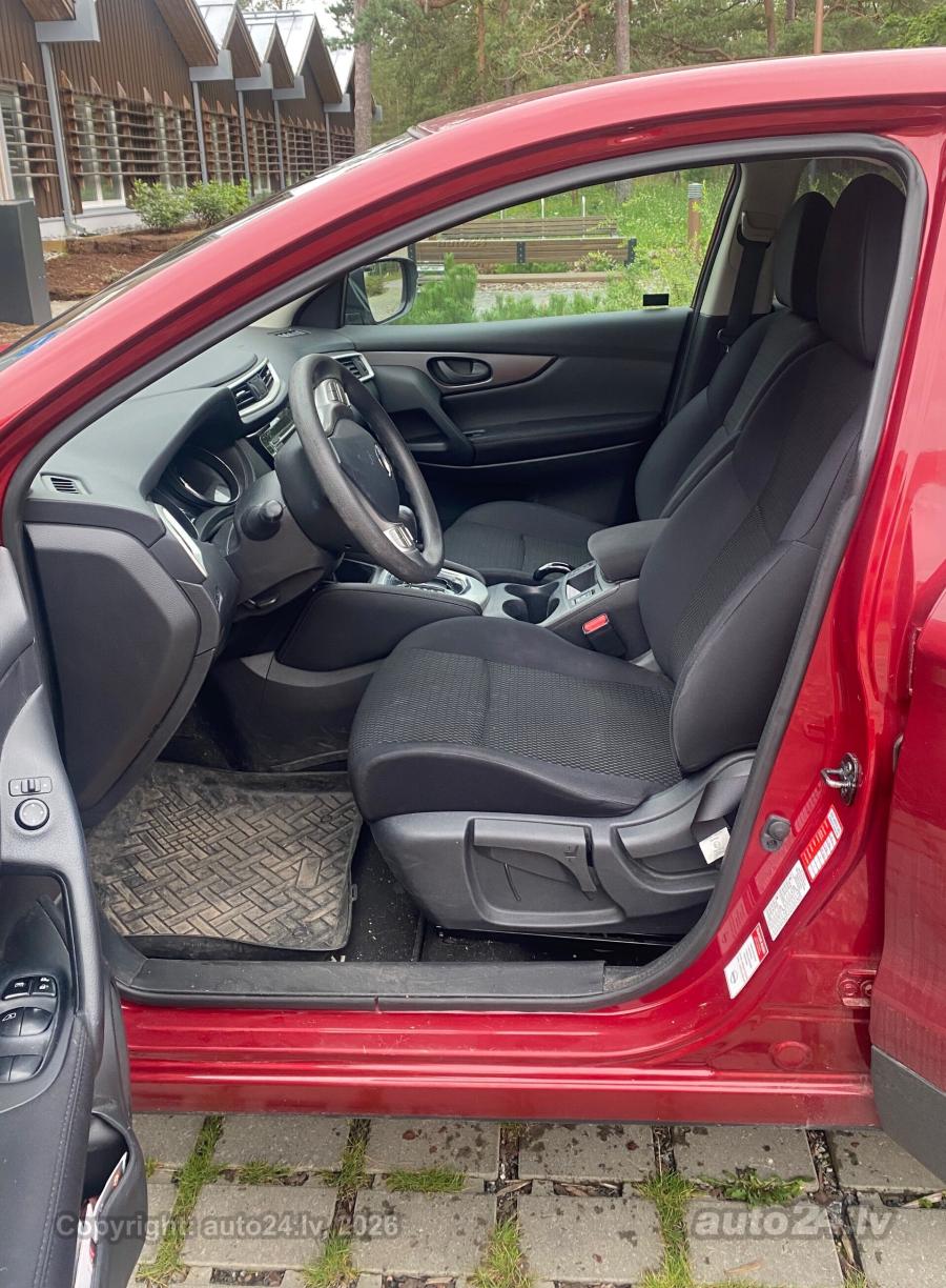 Sarkans Nissan Qashqai 2016 Tallina, ar dzinēja tilpumu 1.20 L un nobraukumu 63 tūkst. km par 10400 €, foto 10 vietnē AUTOMOTO.COM.LV