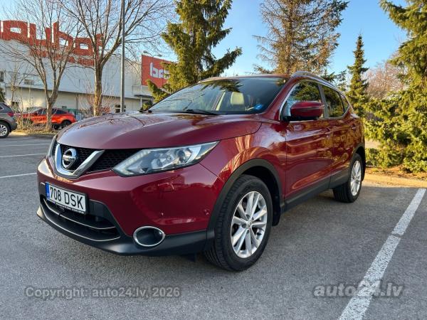 Sarkans Nissan Qashqai 2017 Pērnava, ar dzinēja tilpumu 1.20 L un nobraukumu 81 tūkst. km par 9250 €, foto 1 vietnē AUTOMOTO.COM.LV
