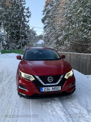 Red Nissan Qashqai 2018 in Tallinn, with an engine capacity of 1.20 L and mileage of 89 thousand km for 13200 €, photo  on AUTOMOTO.COM.LV