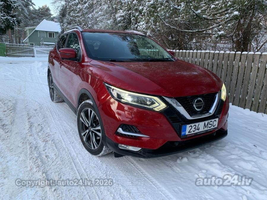 Red Nissan Qashqai 2018 in Tallinn, with an engine capacity of 1.20 L and mileage of 89 thousand km for 13200 €, photo 3 on AUTOMOTO.COM.LV