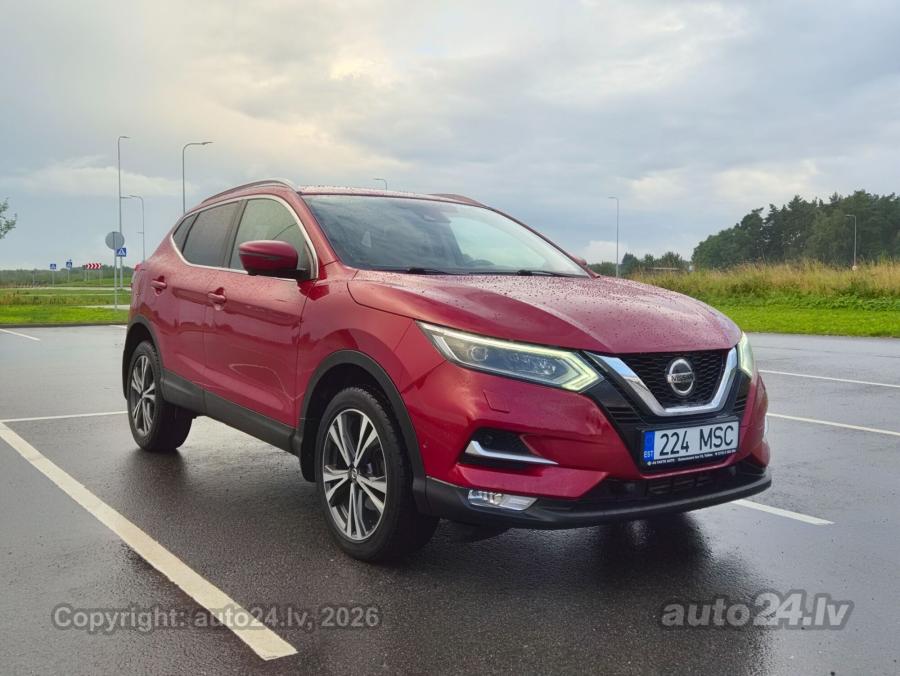 Sarkans Nissan Qashqai 2018 Tallina, ar dzinēja tilpumu 1.20 L un nobraukumu 80 tūkst. km par 14500 €, foto 1 vietnē AUTOMOTO.COM.LV