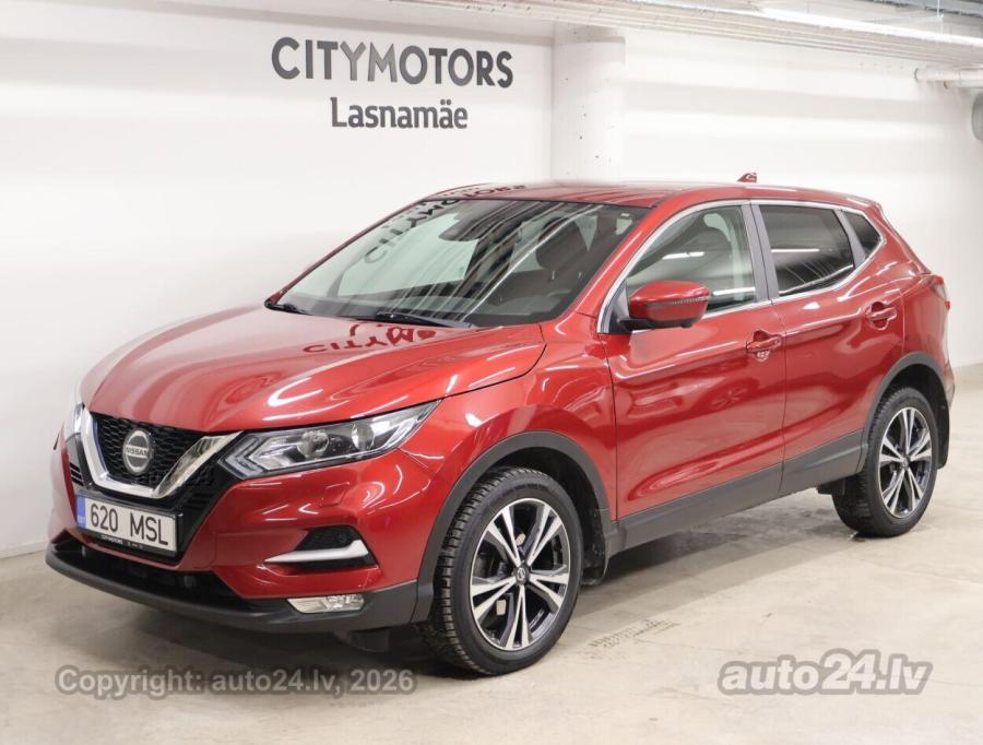 Red Nissan Qashqai 2019 in Tallinn, with an engine capacity of 1.30 L and mileage of 71 thousand km for 14900 €, photo 1 on AUTOMOTO.COM.LV