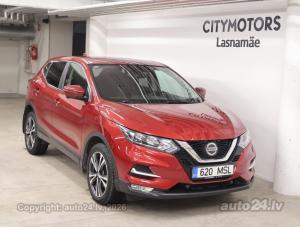 Red Nissan Qashqai 2019 in Tallinn, with an engine capacity of 1.30 L and mileage of 71 thousand km for 14900 €, photo 4 on AUTOMOTO.COM.LV