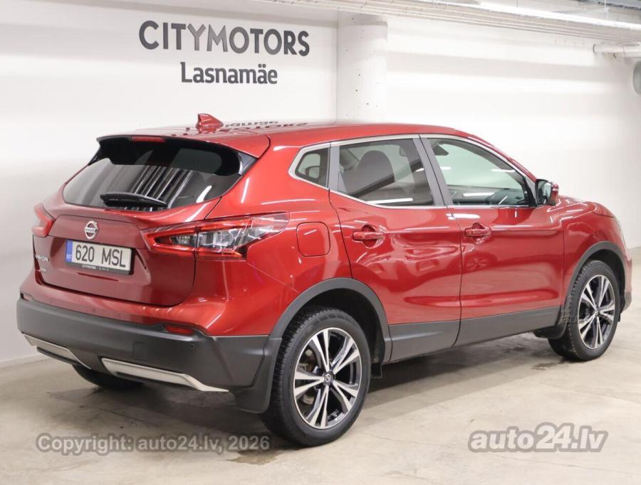 Red Nissan Qashqai 2019 in Tallinn, with an engine capacity of 1.30 L and mileage of 71 thousand km for 14900 €, photo 6 on AUTOMOTO.COM.LV