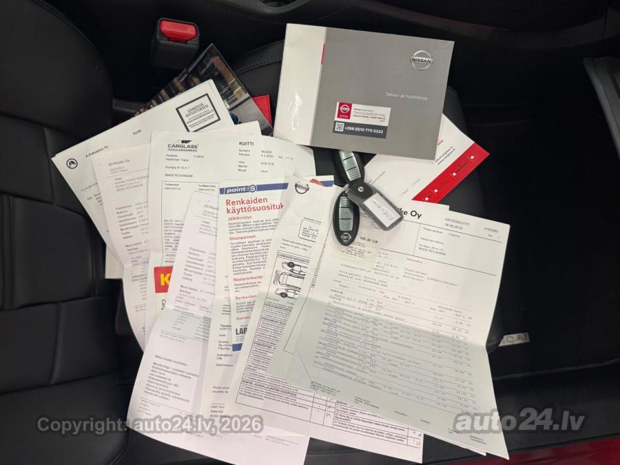 Красный Ниссан Кашкай 2019 в Таллин, объемом двигателя 1.50 л и пробегом 187 тыс. км за 11999 €, фото 22 на AUTOMOTO.COM.LV