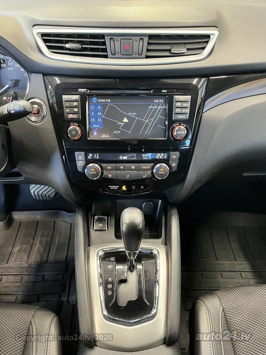 Nissan Qashqai 2016 Tallina, ar dzinēja tilpumu 1.20 L un nobraukumu 155 tūkst. km par 8900 €, foto 19 vietnē AUTOMOTO.COM.LV