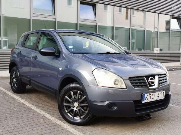 Violet Nissan Qashqai 2007 in Vilnius, with an engine capacity of 1.60 L and mileage of 386 thousand km for 1950 €, photo 1 on AUTOMOTO.COM.LV