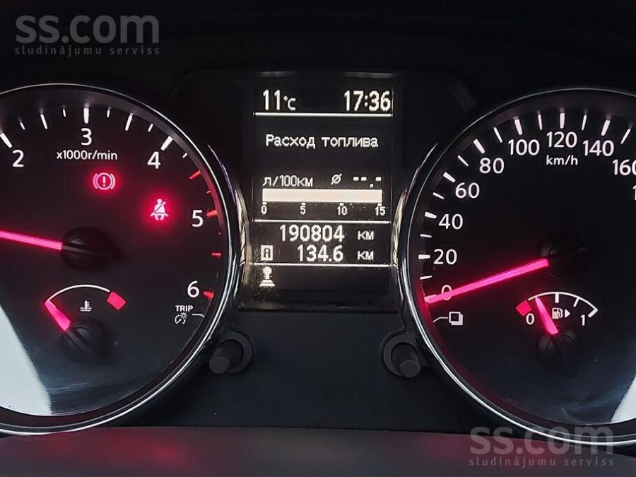 Фиолетовый Ниссан Кашкай 2012 в Даугавпилс, объемом двигателя 1.60 л и пробегом 191 тыс. км за 5750 €, фото 11 на AUTOMOTO.COM.LV