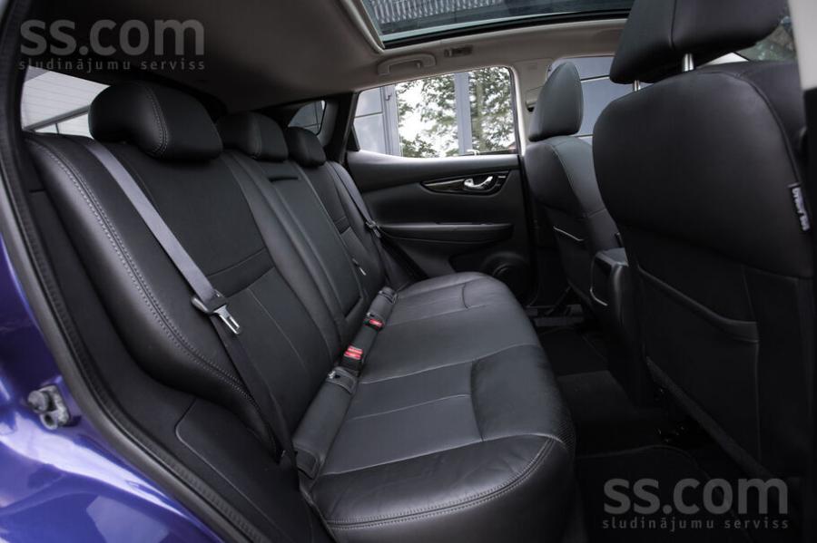 Violets Nissan Qashqai 2014 Jelgava, ar dzinēja tilpumu 1.20 L un nobraukumu 144 tūkst. km par 9990 €, foto 15 vietnē AUTOMOTO.COM.LV