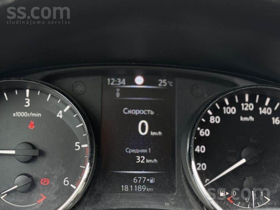 Violet Nissan Qashqai 2014 in Riga, with an engine capacity of 1.60 L and mileage of 181 thousand km for 6750 €, photo 18 on AUTOMOTO.COM.LV